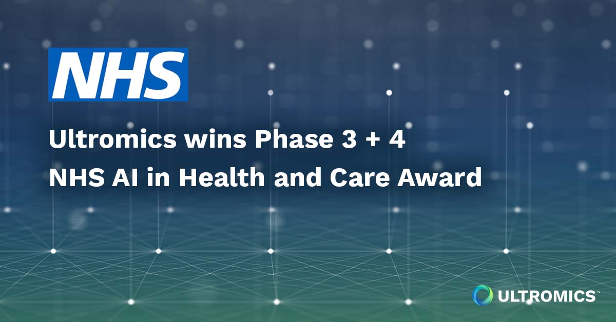 Ultromics Awarded Nhsx Grant To Implement Echogo In The Nhs Ultromics
